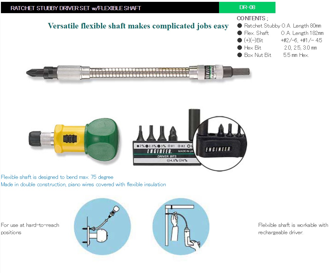 Ichiban Precision Sdn Bhd - Engineer - ENGINEER RATCHET STUBBY DRIVER